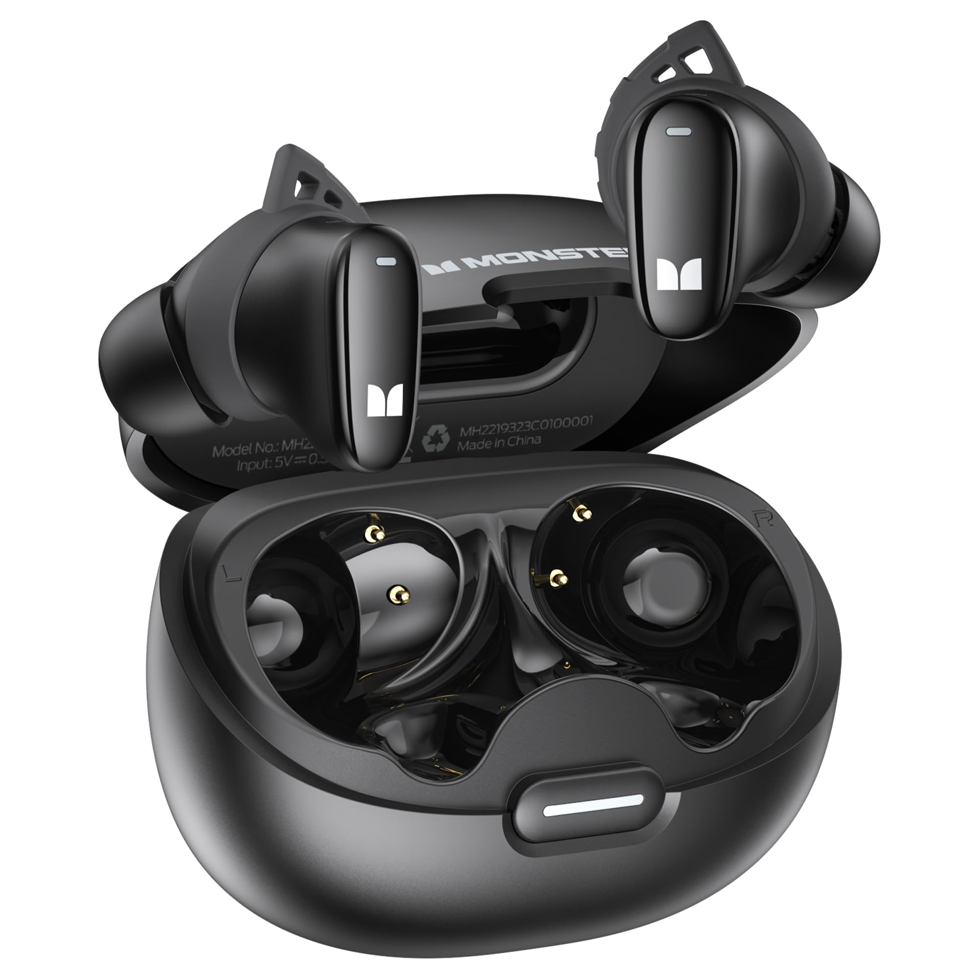 Monster N-Lite 206 Wireless Earbuds Bluetooth 5.4 in Ear Headphones ...