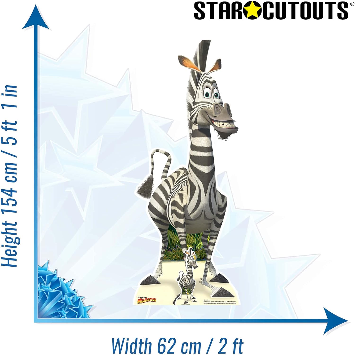 Star Cutouts SC968 Marty Madagascar Cartoon Animated Australia | Ubuy
