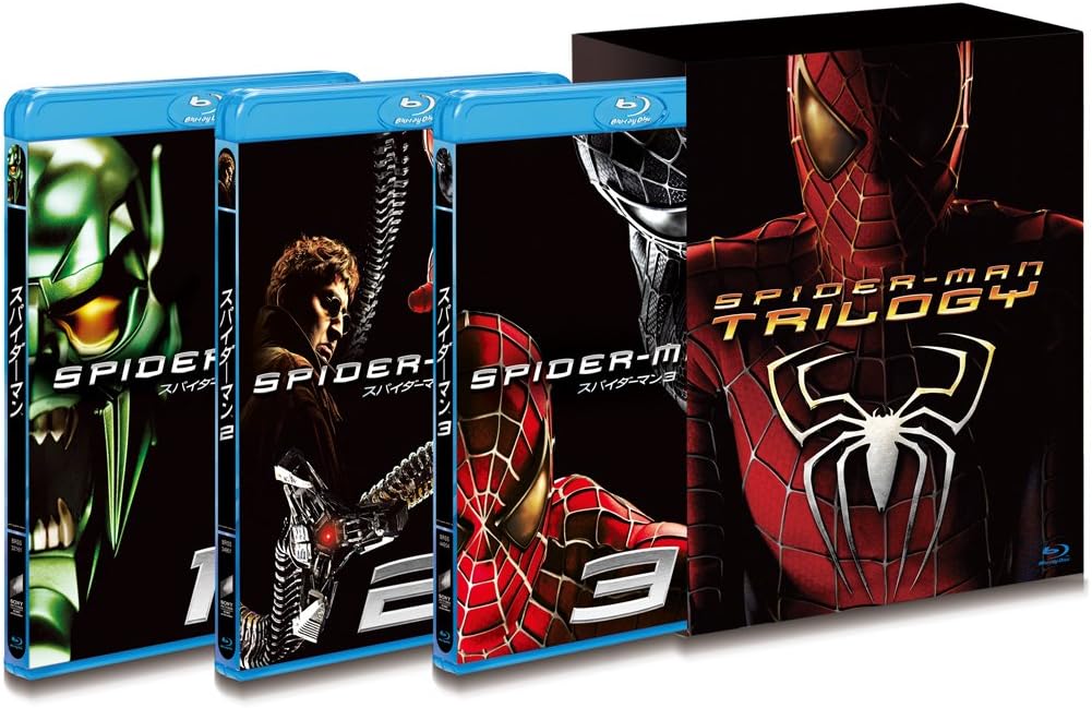 Spider-Man Trilogy Box (Blu-ray) : Amazon.com.mx: Electrónicos