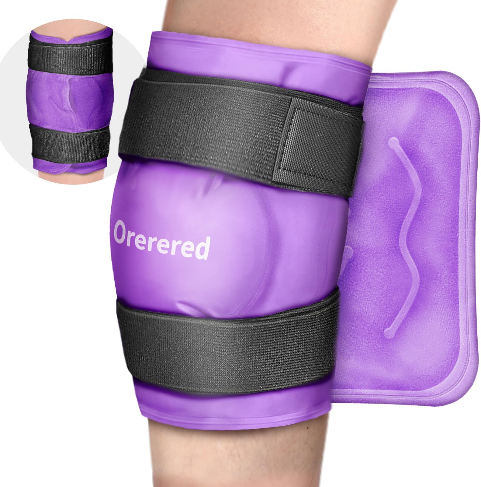 Amazon.com: Ice Packs for Knee Injuries Reusable, Knee Gel Ice Pack ...