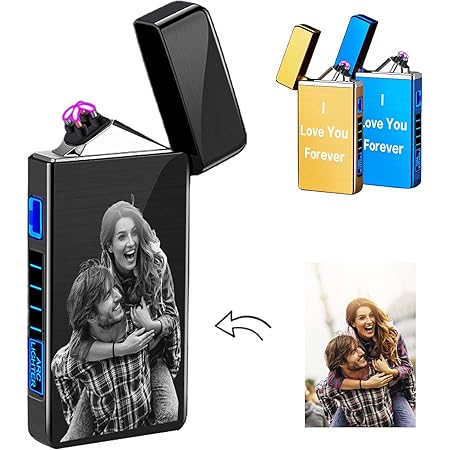 Amazon.com: WQingot Custom Lighter with Pictures Text Personalized ...