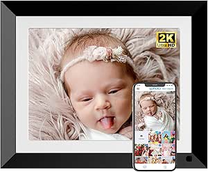 Amazon.com : Digital Photo Frame 11" Electronic Picture Frame Slideshow ...