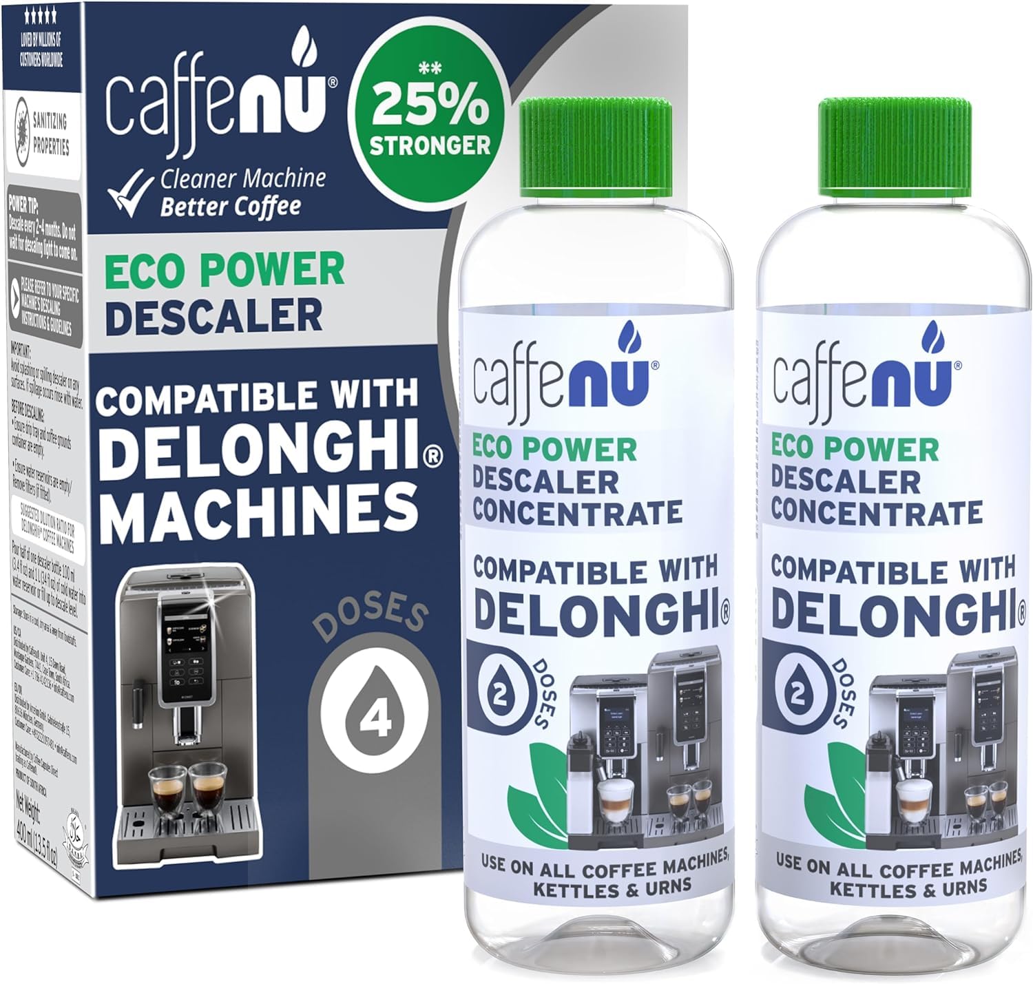 Caffenu | Descaler Liquid Delonghi 400 ml | Part of the Delonghi ...