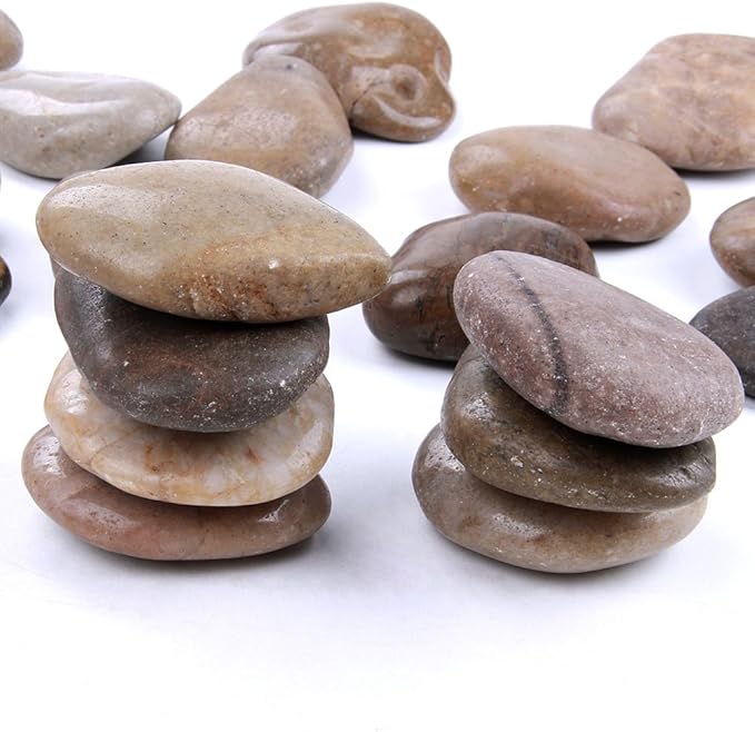 Amazon.com: 20 pcs 2-3 inch Natural Rocks for Painting Kindness Rocks ...