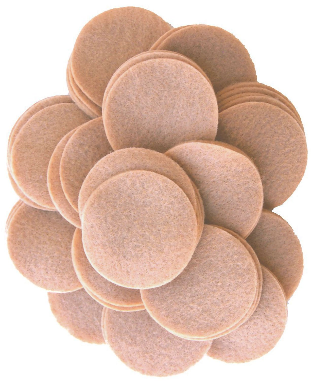 Snapklik.com : Playfully Ever After Camel Brown Craft Felt Circles