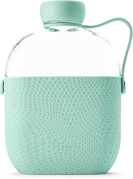 Hip Water Bottle I Leak Proof, Reusable and Durable Travel Flask, 22oz ...
