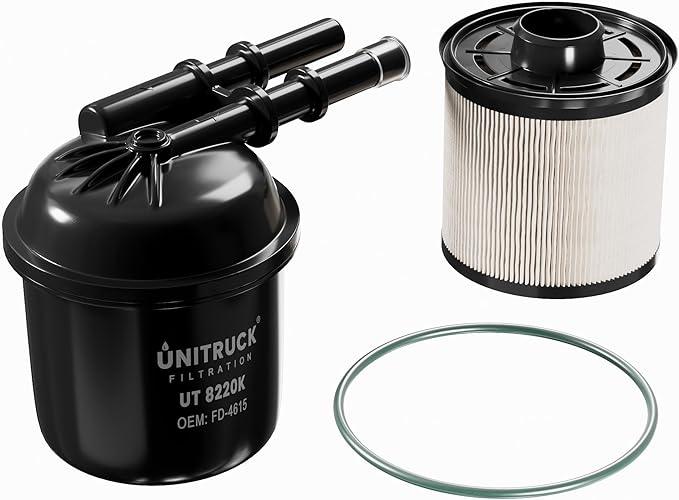 Amazon.com: UNITRUCK FD-4615 6.7 Powerstroke Ford Diesel Fuel Filter ...
