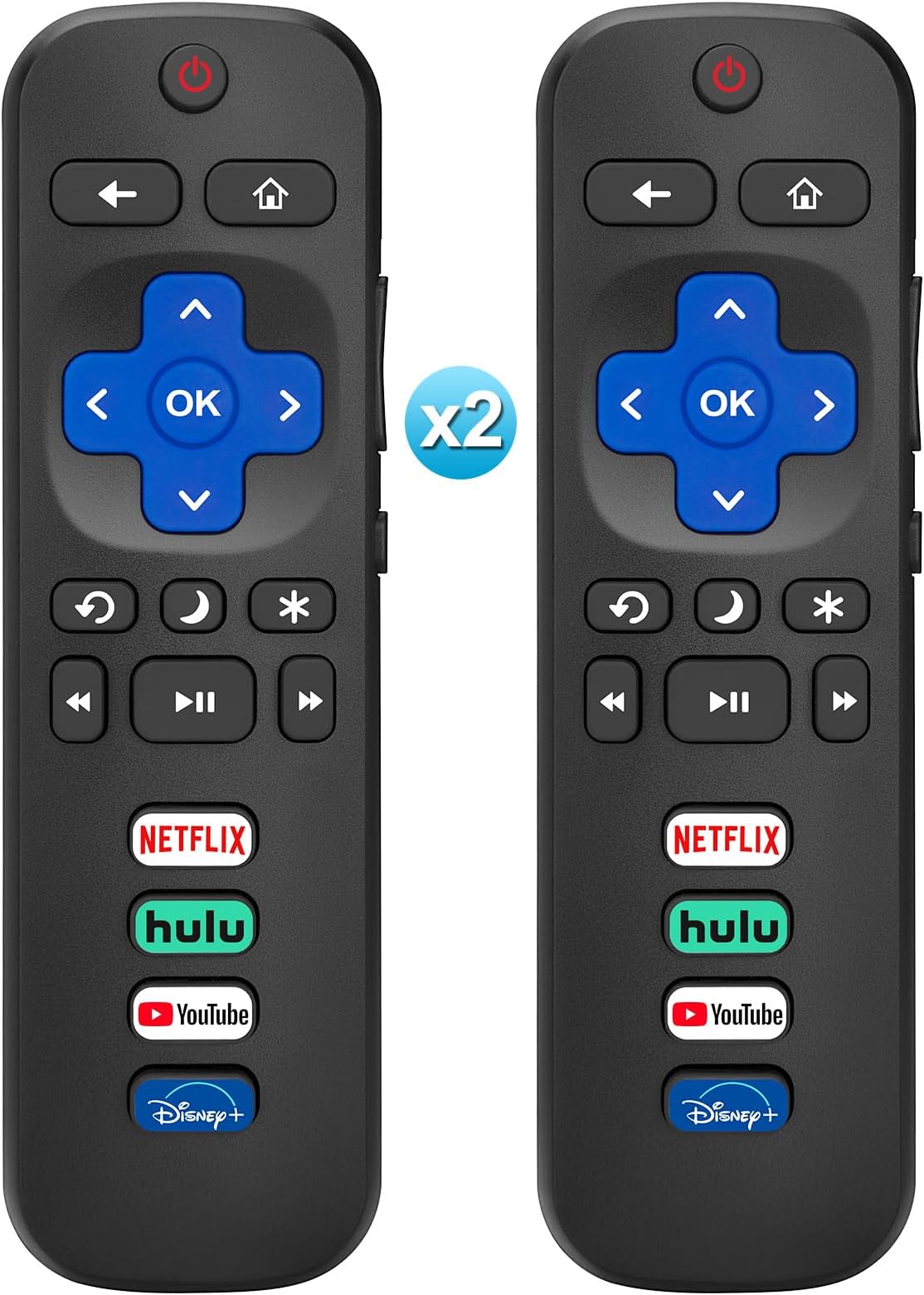 Amazon.com: New Universal TV Remote Compatible Only for Roku TVs Remote ...