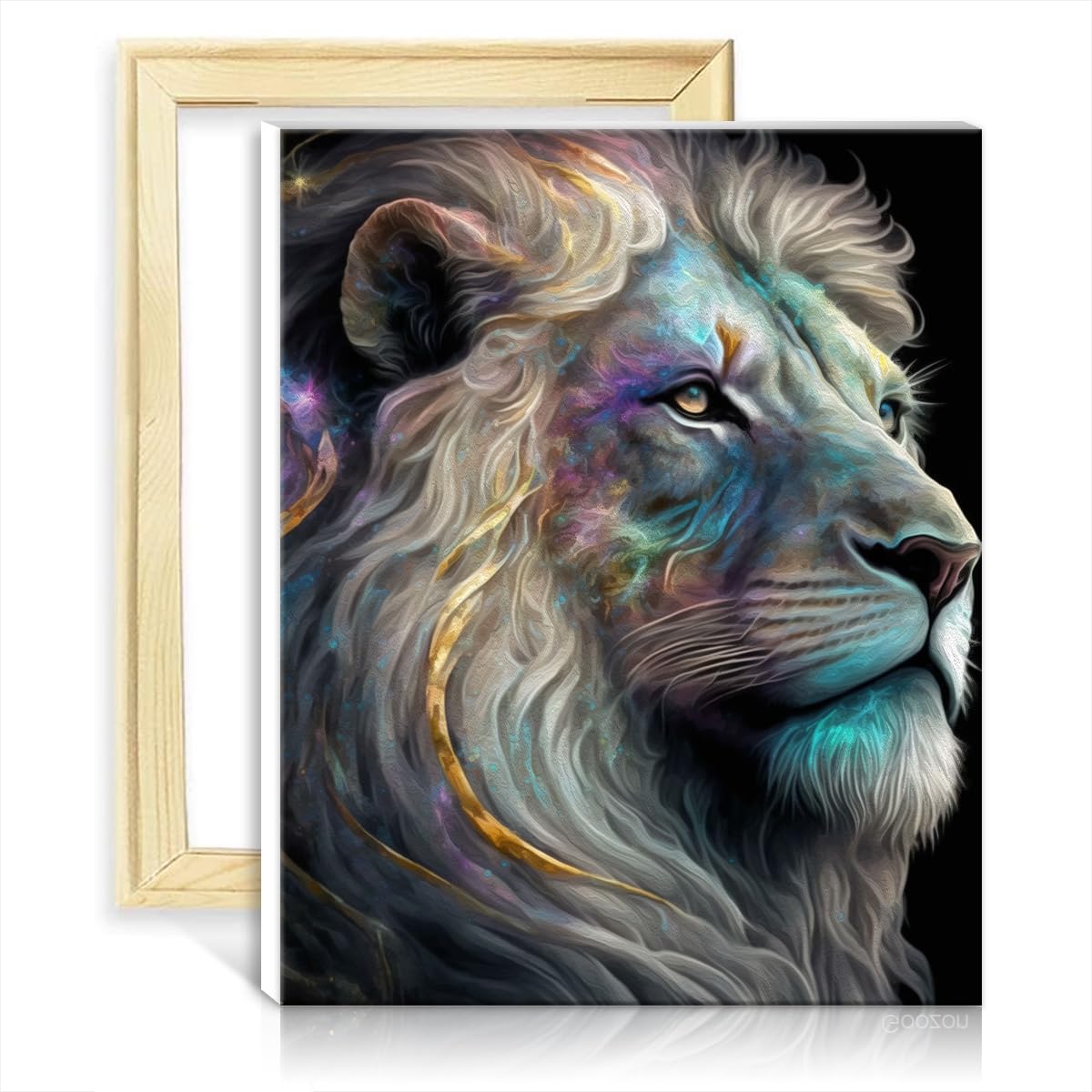 Pittura Acrilica Del Leone