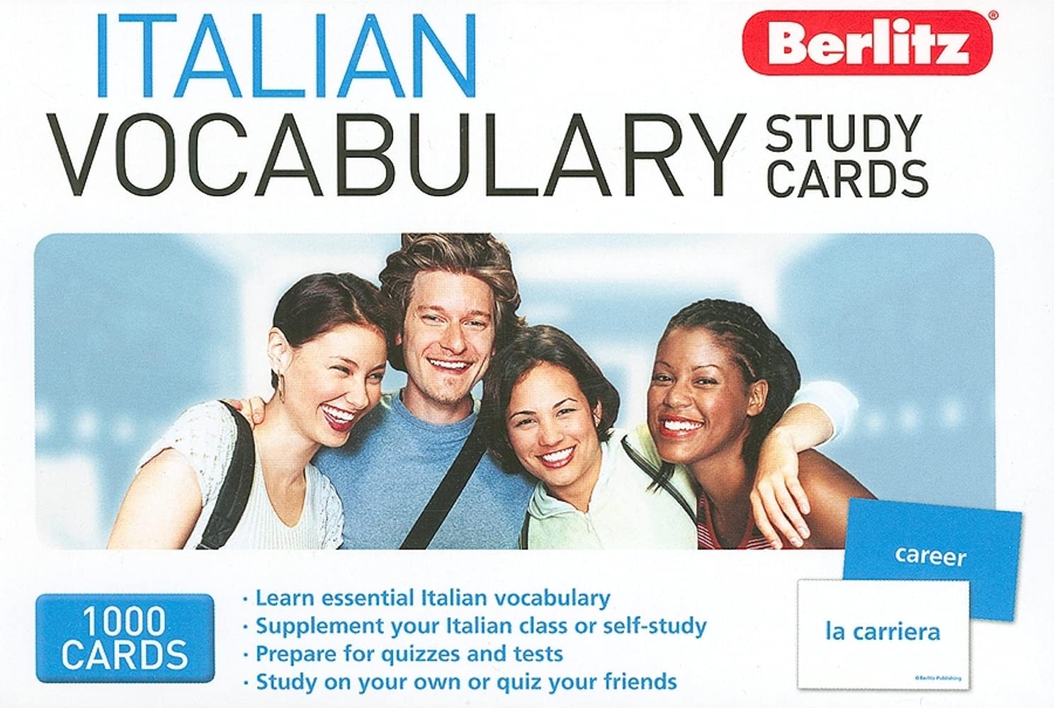 Italian Vocabulary Study Cards: Berlitz: 9789812689603: Amazon.com: Books