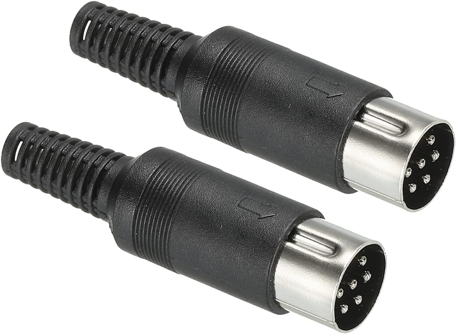 PATIKIL S-Video DIN Male Socket 6 Pin Signal Transmission for TV, DVD ...