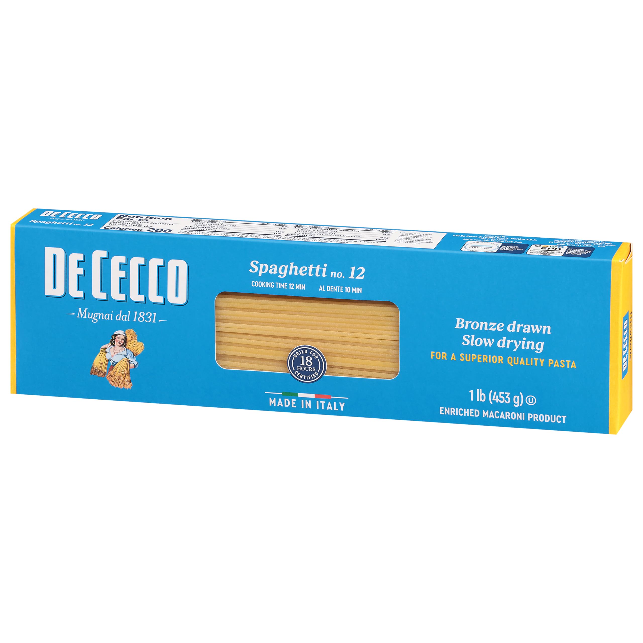 Amazon.com: De Cecco Spaghetti Pasta, 16 Oz