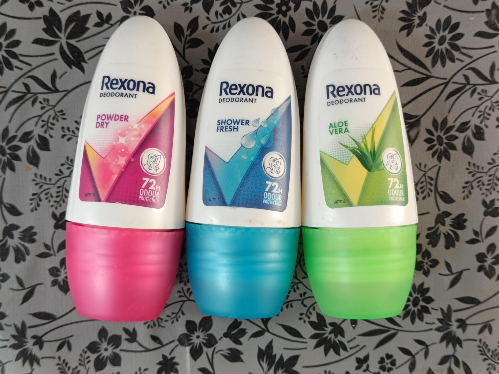 Buy Rexona Women Underarm Roll-On Deodorant Combo of 3 | Aloe Vera ...