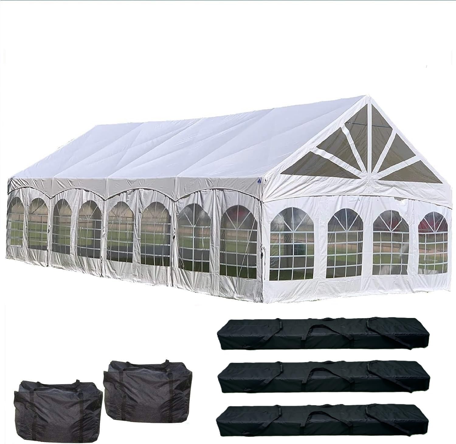 Amazon.com : DELTA 40'x20' PE Marquee Tents for Parties,Outdoor Wedding ...