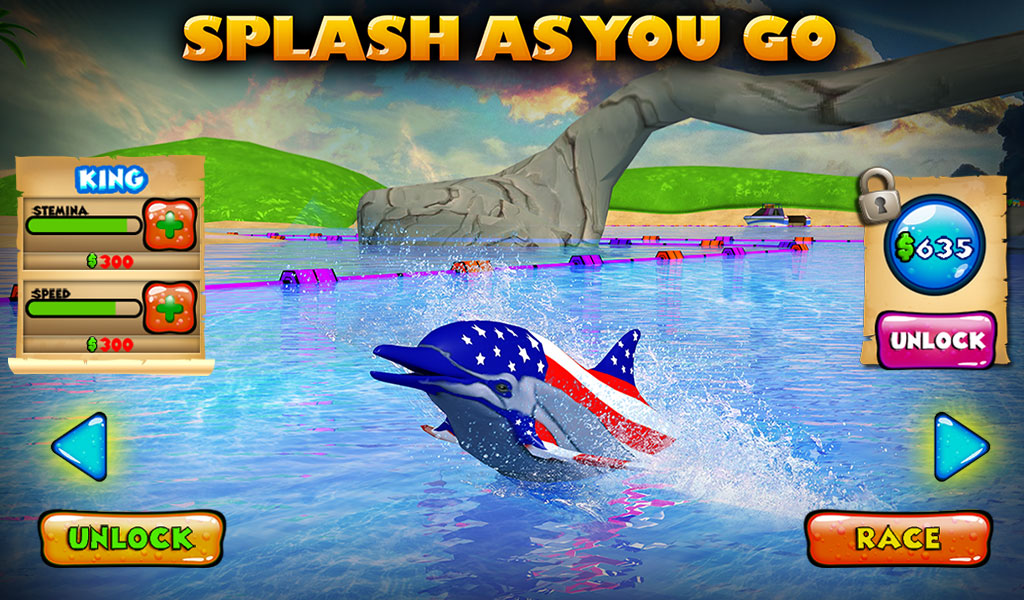 Dolphin Racing 3D - App on Amazon Appstore