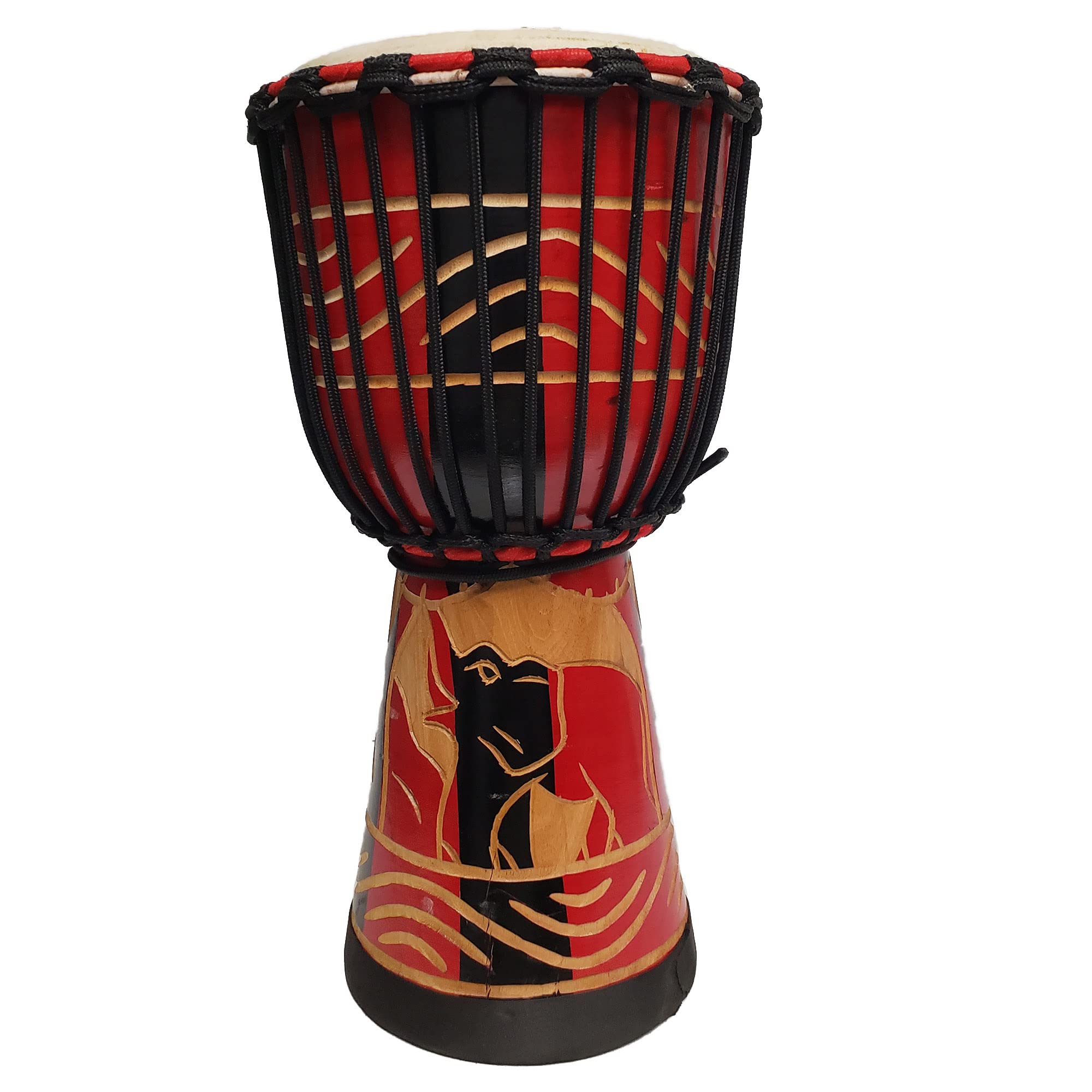 Snapklik.com : Stoneage Arts Djembe Drum Carved Bongo African Also An ...