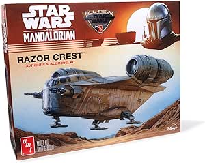 AMT Star Wars: Mandalorian Razor Crest 1:72 Schaal Model Kit : Amazon ...