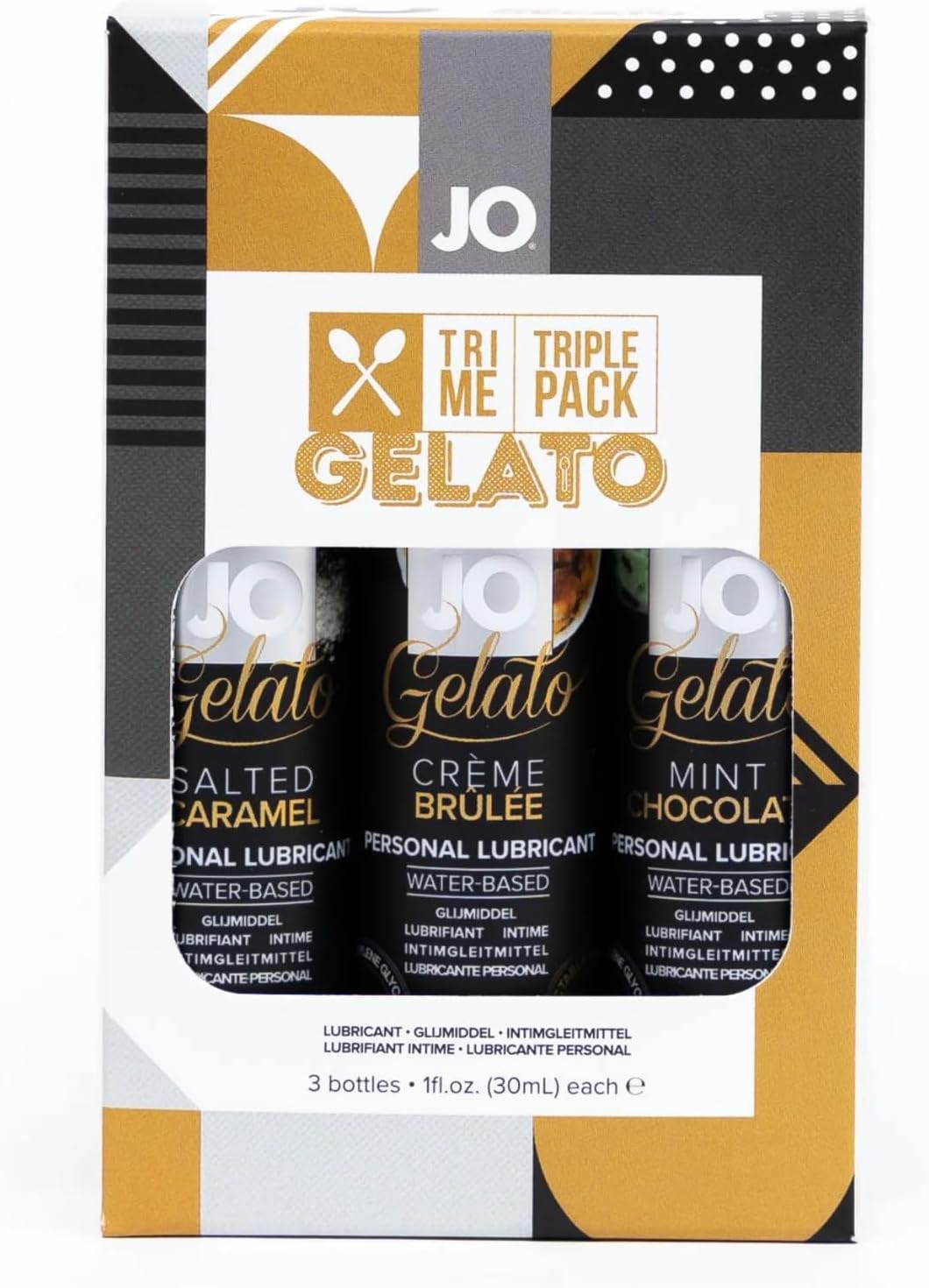 System JO Tri-Me Triple Pack Classics JO’s Gelato Decadent Postre Sabores Chocolate con menta ...