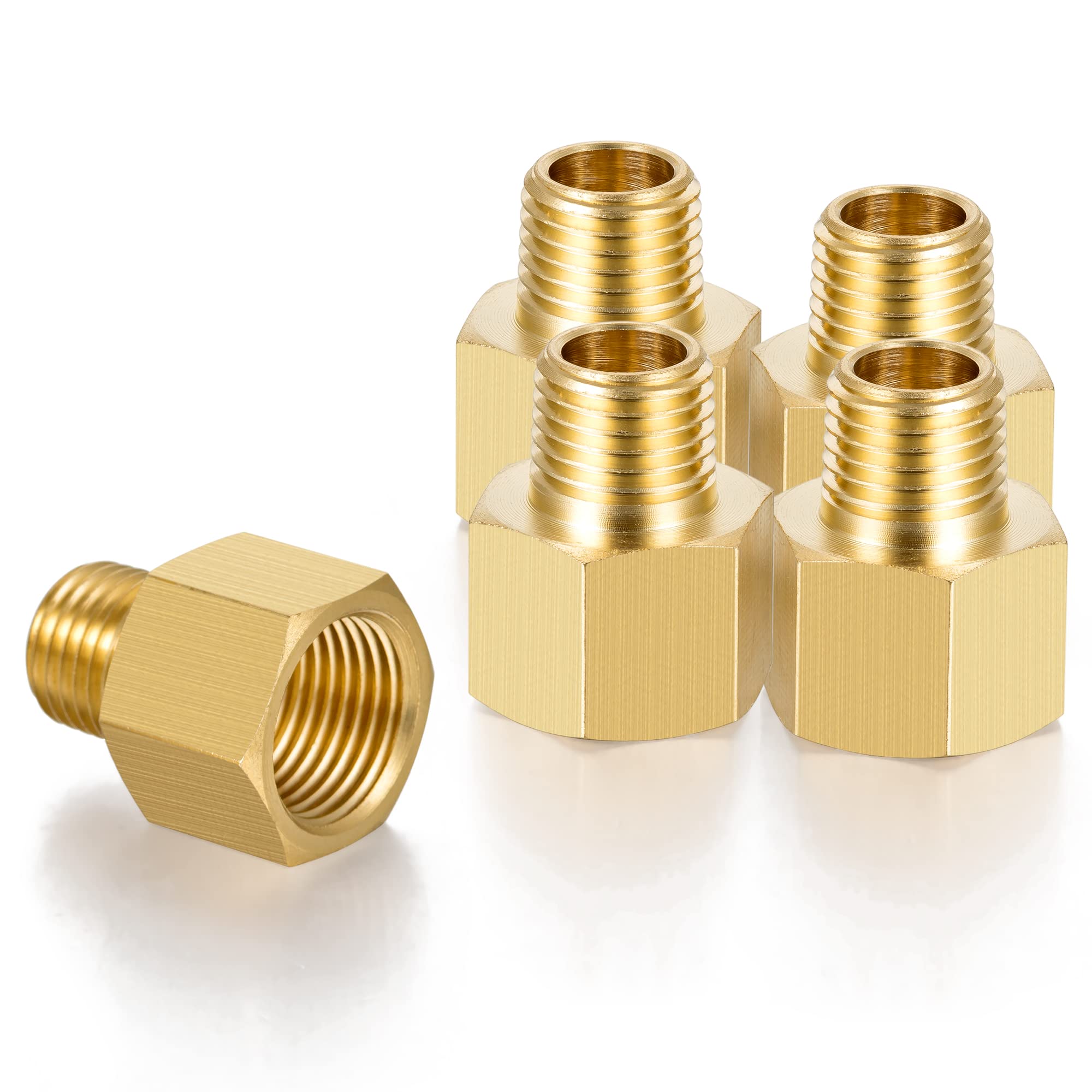 Snapklik.com : INIRET 5 Packs 1/4" NPT Male To 3/8" NPT Female Reducer ...