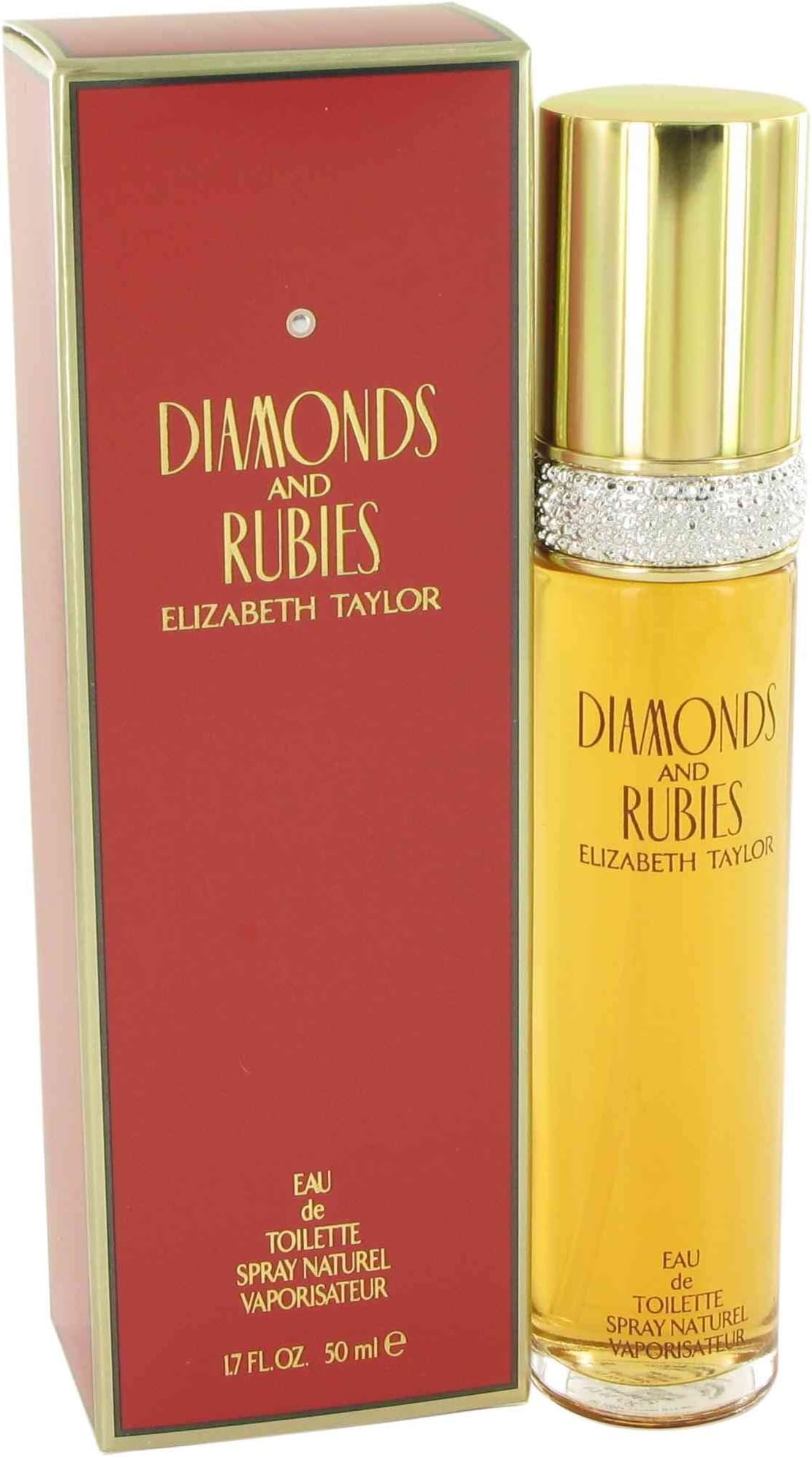 Amazon.com : DIAMONDS & RUBIES by Elizabeth Taylor Eau De Toilette ...