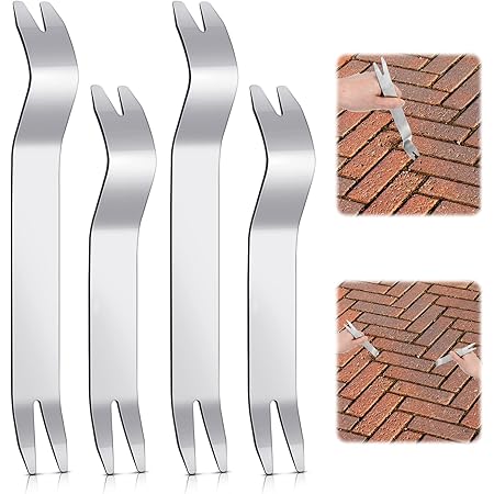 Amazon.com : Waldd 2 Pieces Patio Pavers Paver Extractor Tool Paver ...