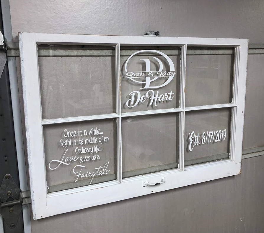 Window Pane Picture Frames