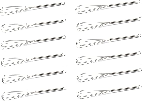 Amazon.com: Mini Whisks 7 inch 12Pcs: Home & Kitchen
