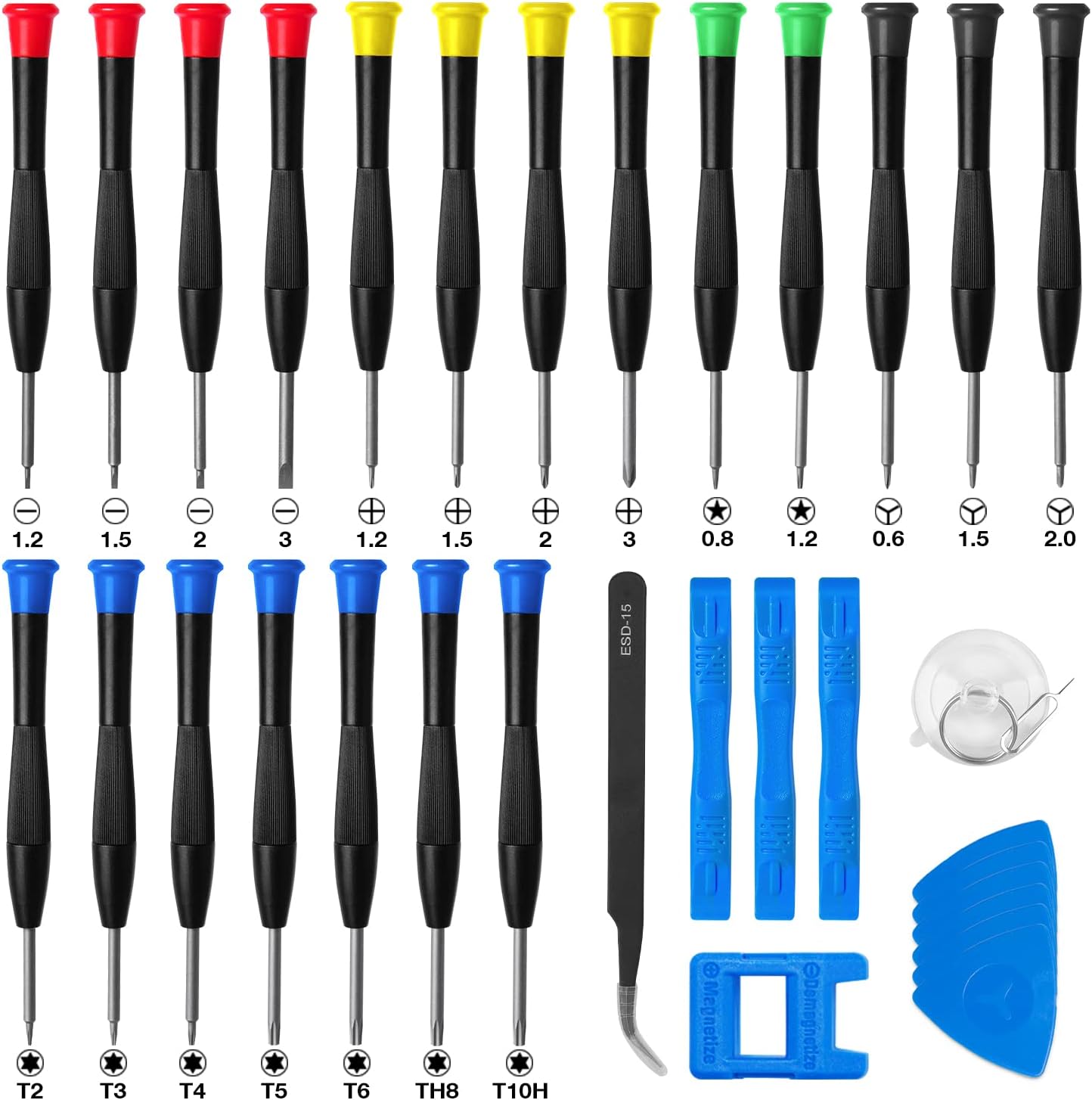 Amazon.com: Precision Screwdriver Set, 25 PCS Small Screwdriver Set ...