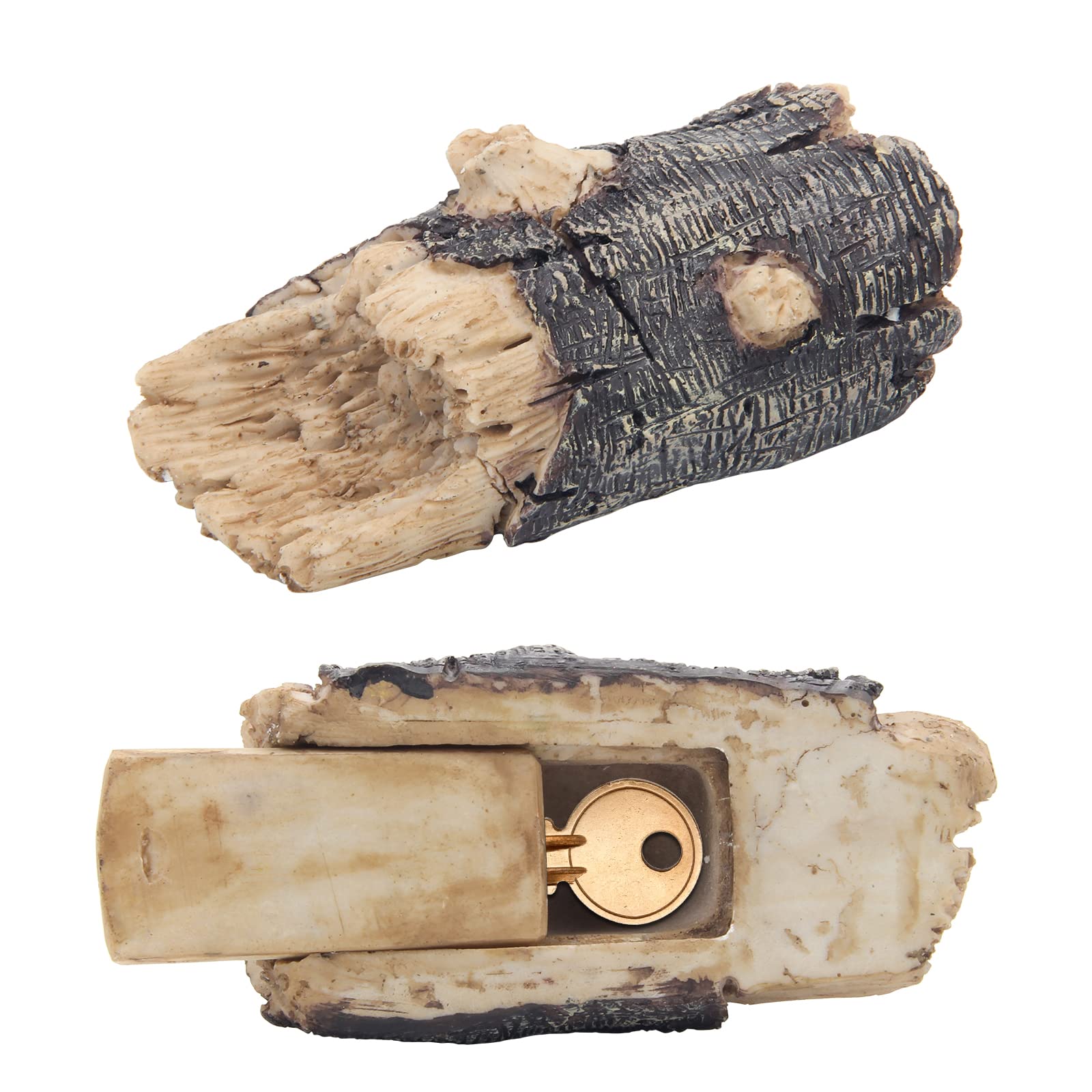 Amazon.com: Wiwaplex Key Hider Faux Rotten Wood House Key Hider Outdoor ...