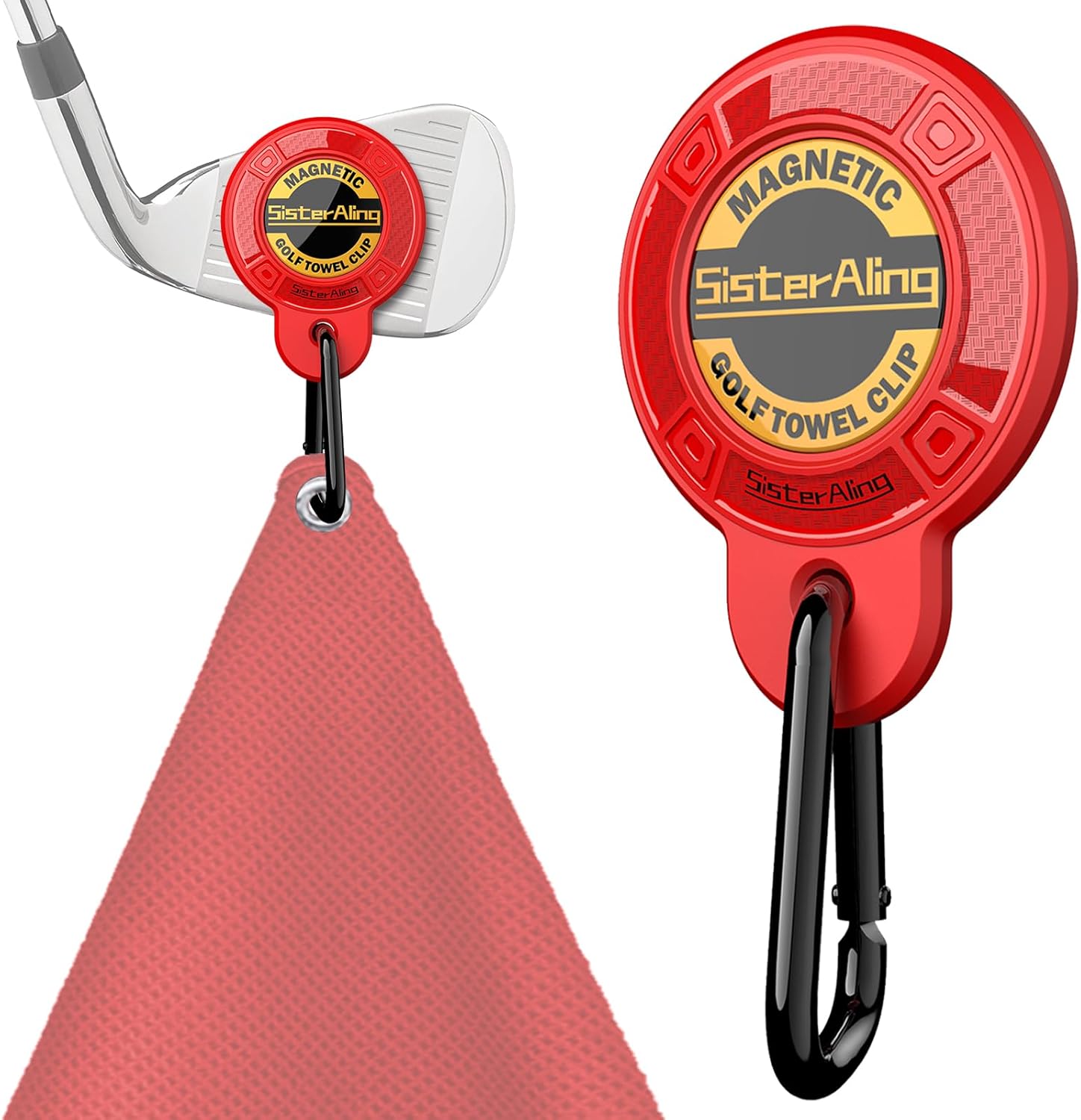 Amazon.com: SisterAling Magnetic Clip for Golf Towel,Removable ...