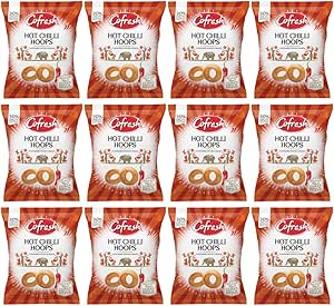 Cofresh Potato Hoops Hot Chilli Big Packs 12x80g - 30% Less Fat - No1 ...