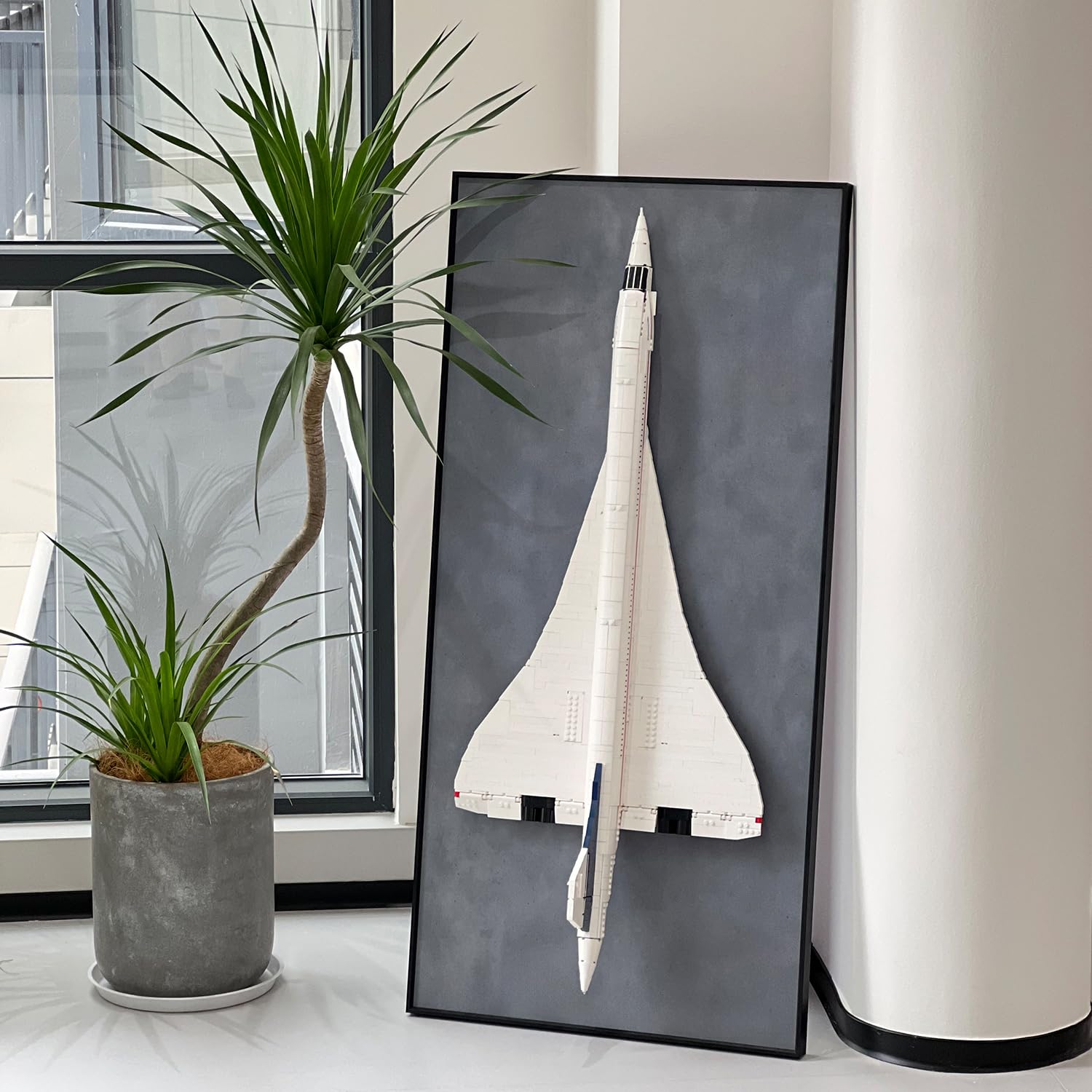 Amazon.com: iLuane Display Wallboard for Lego Icons Concorde Model ...