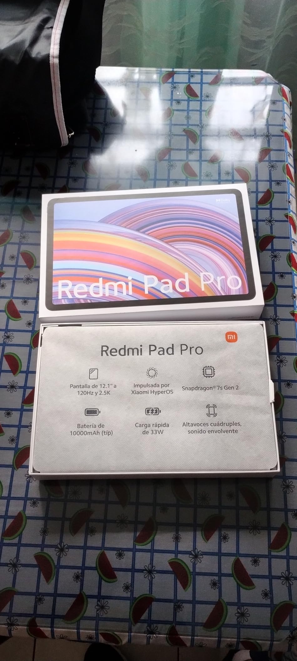 Xiaomi Redmi Pad Pro 12.1" Tablet 8GB RAM 256GB ROM, Pantalla FHD+ ...