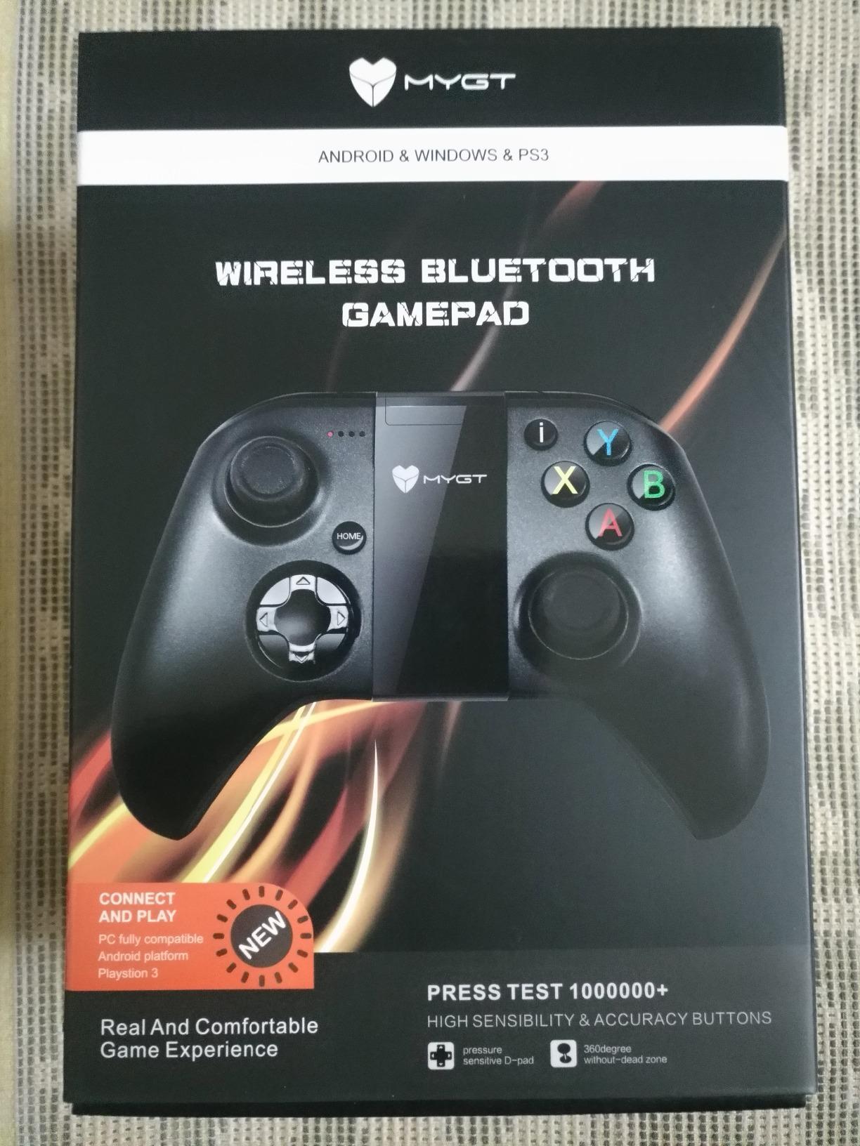 MYGT C04 Wireless Bluetooth Gamepad Controller for PC, PS3, Android ...