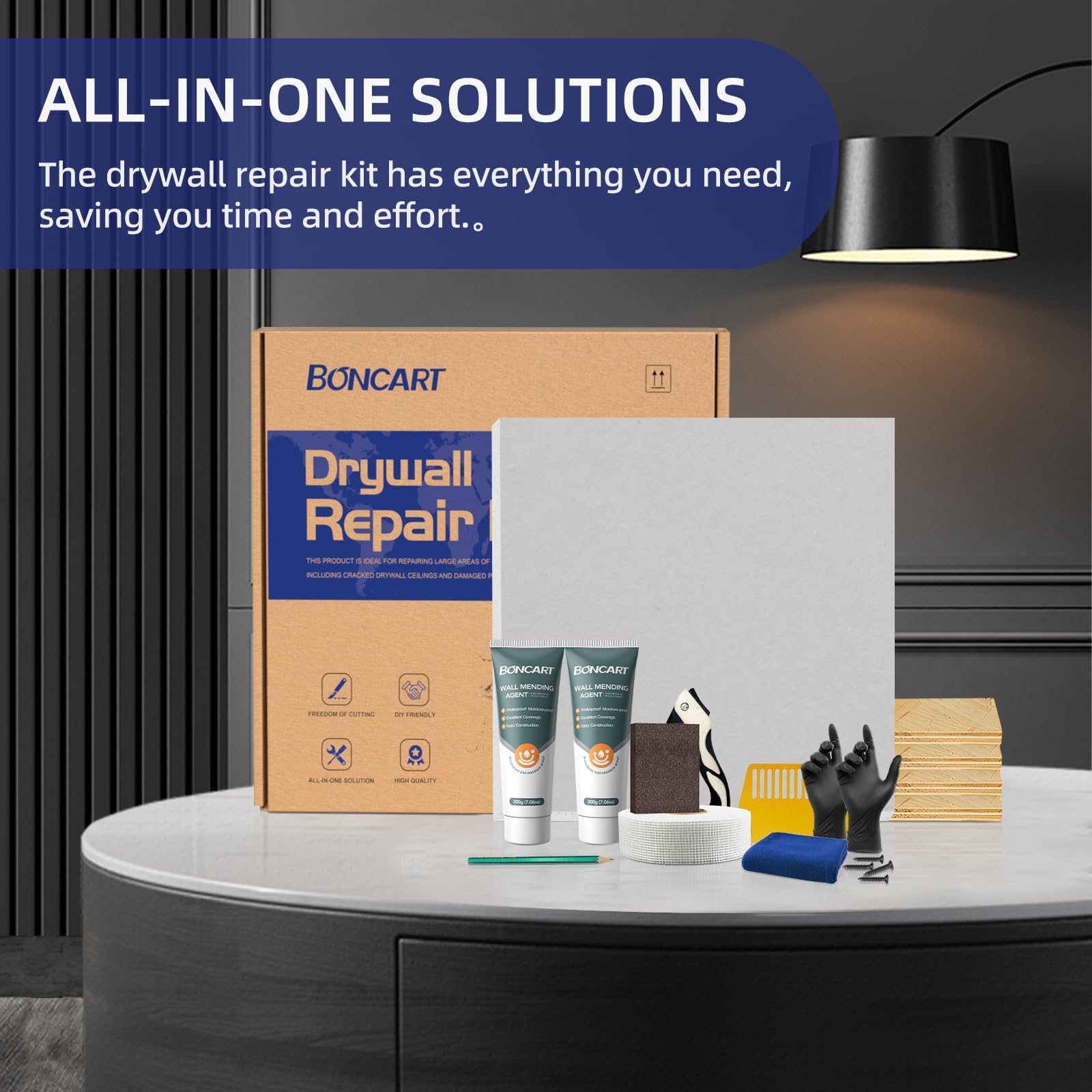 Snapklik.com : Drywall Repair Kit,Drywall Repair Panel 20” x20,Drywall ...