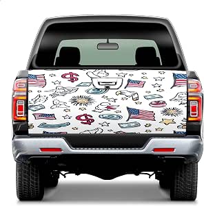 Amazon.com: Tailgate Decals for Trucks - Vinyl Graphic Stickers with ...