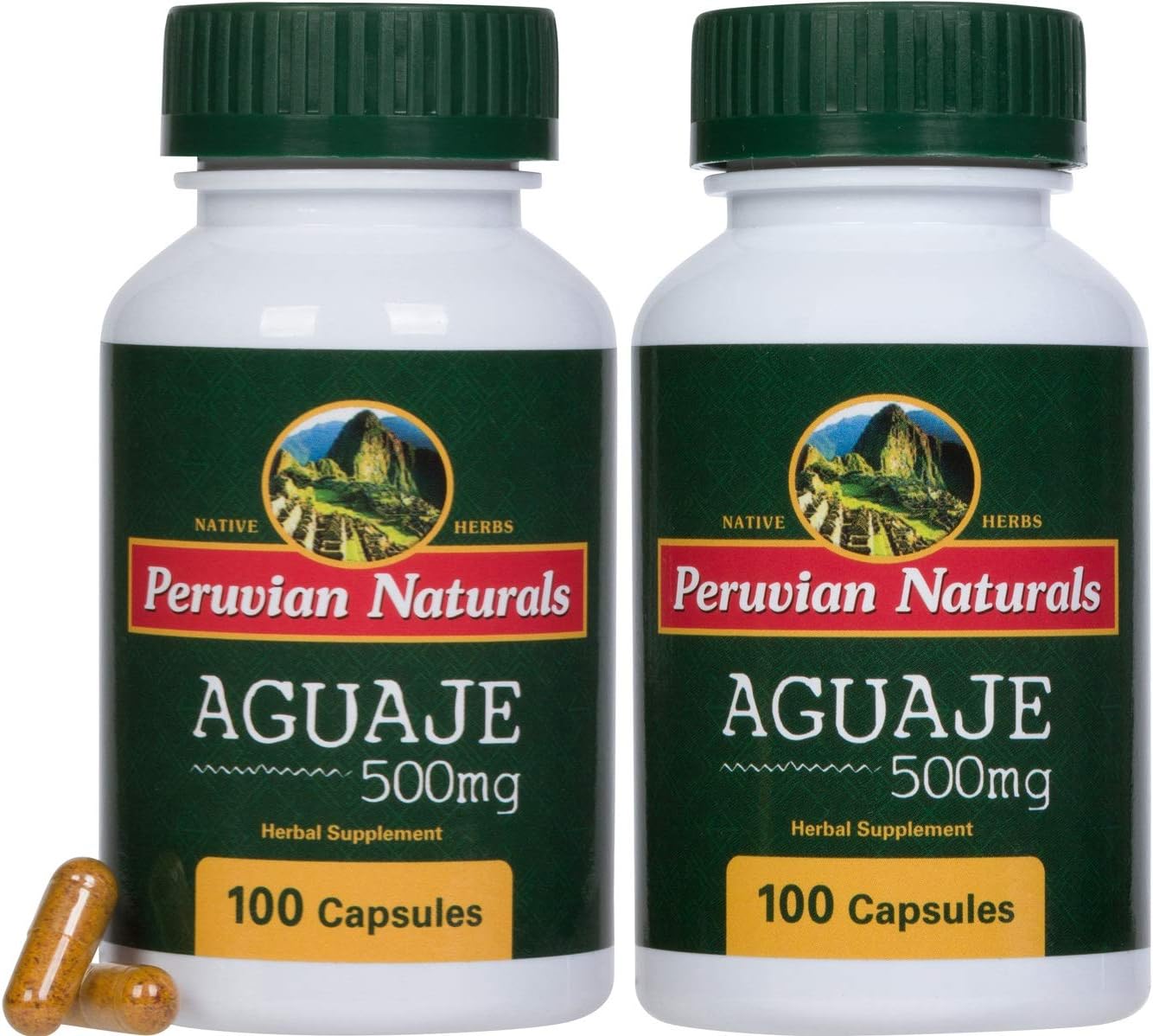 Amazon.com: Peruvian Naturals Aguaje 500mg - 100 Capsules Moriche Palm ...