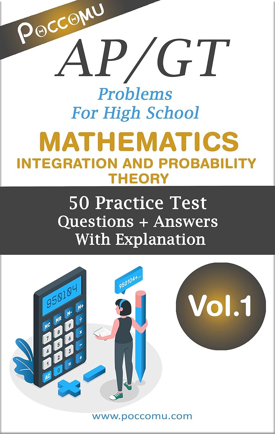 Amazon.com: AP/GT Problems For High School Mathematics Vol-01: 50 ...