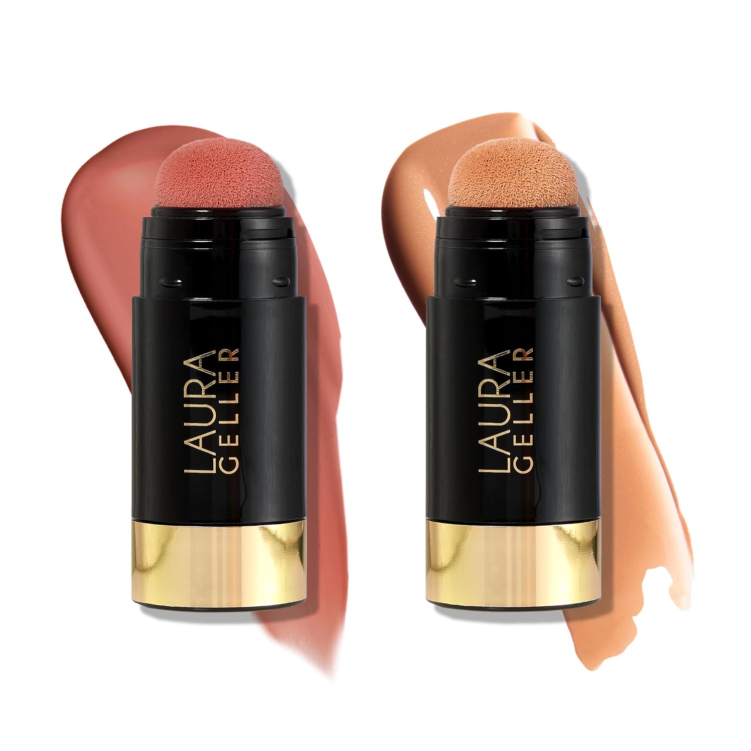Amazon.com : LAURA GELLER NEW YORK Serum Blush & Bronzer Cheek Duo ...