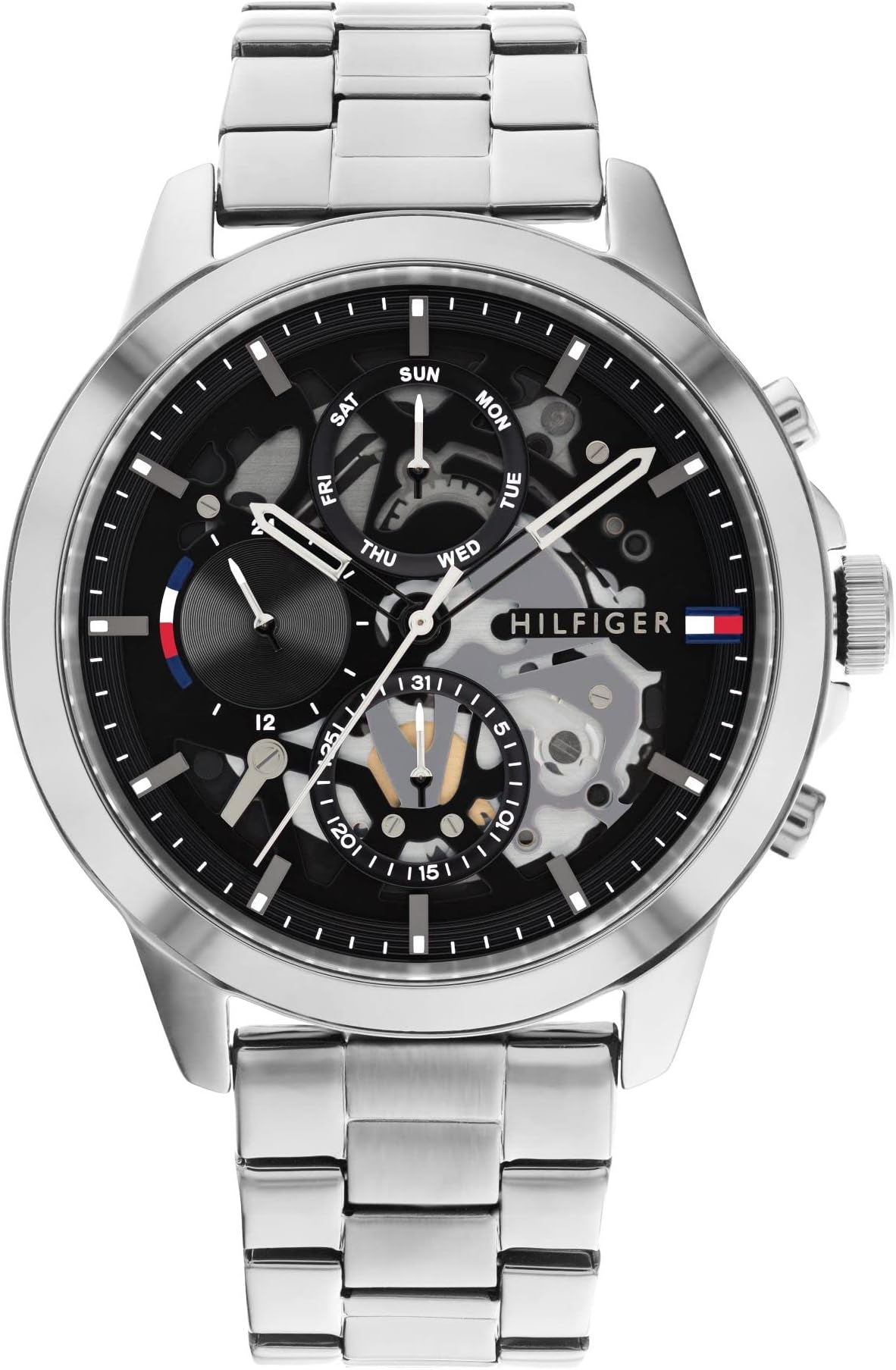 Tommy Hilfiger Men Black Dial Quartz Multifunction Watch-NETH1710477 ...