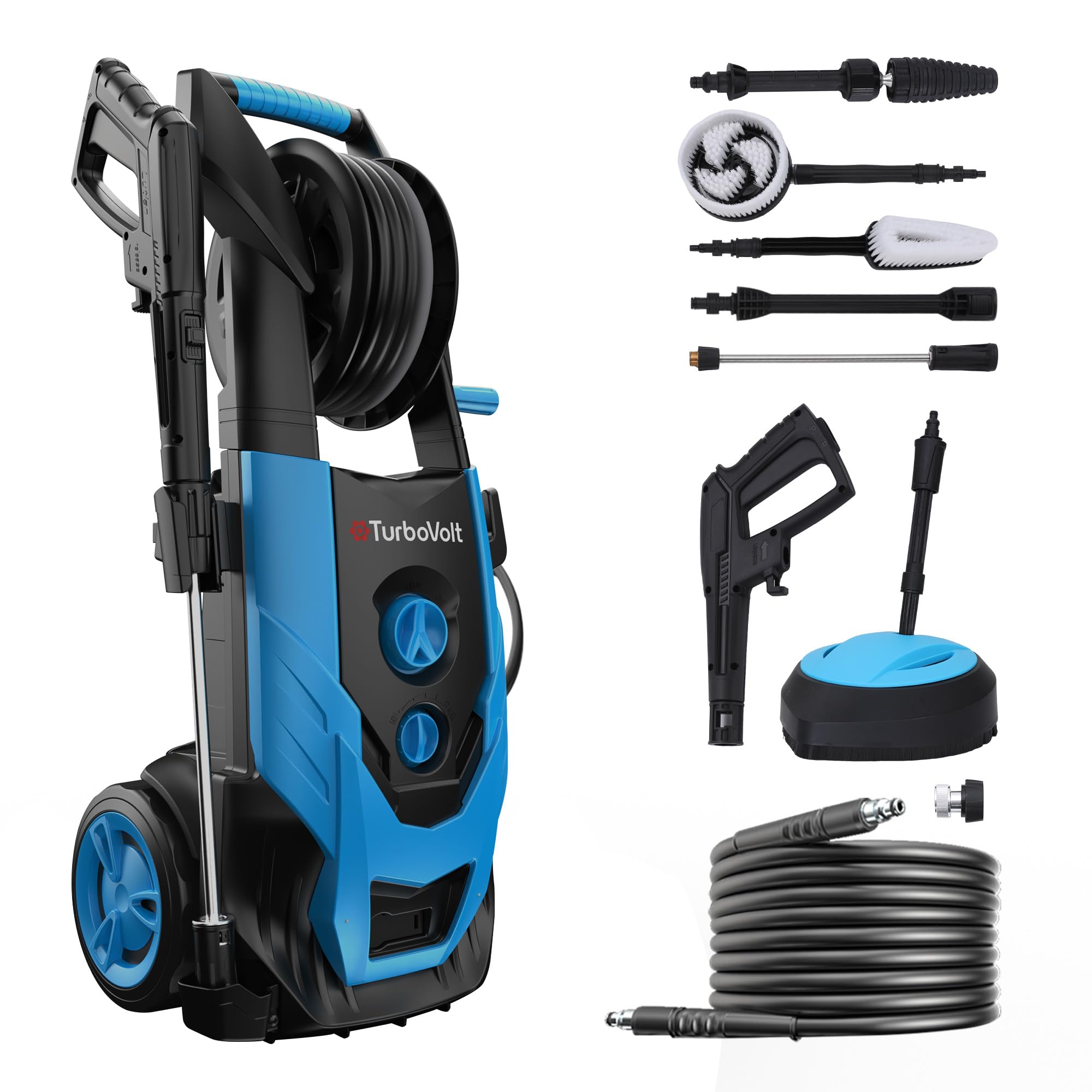 Amazon.com : TurboVolt Electric Pressure Washer 1.98 GPM Power Washer ...