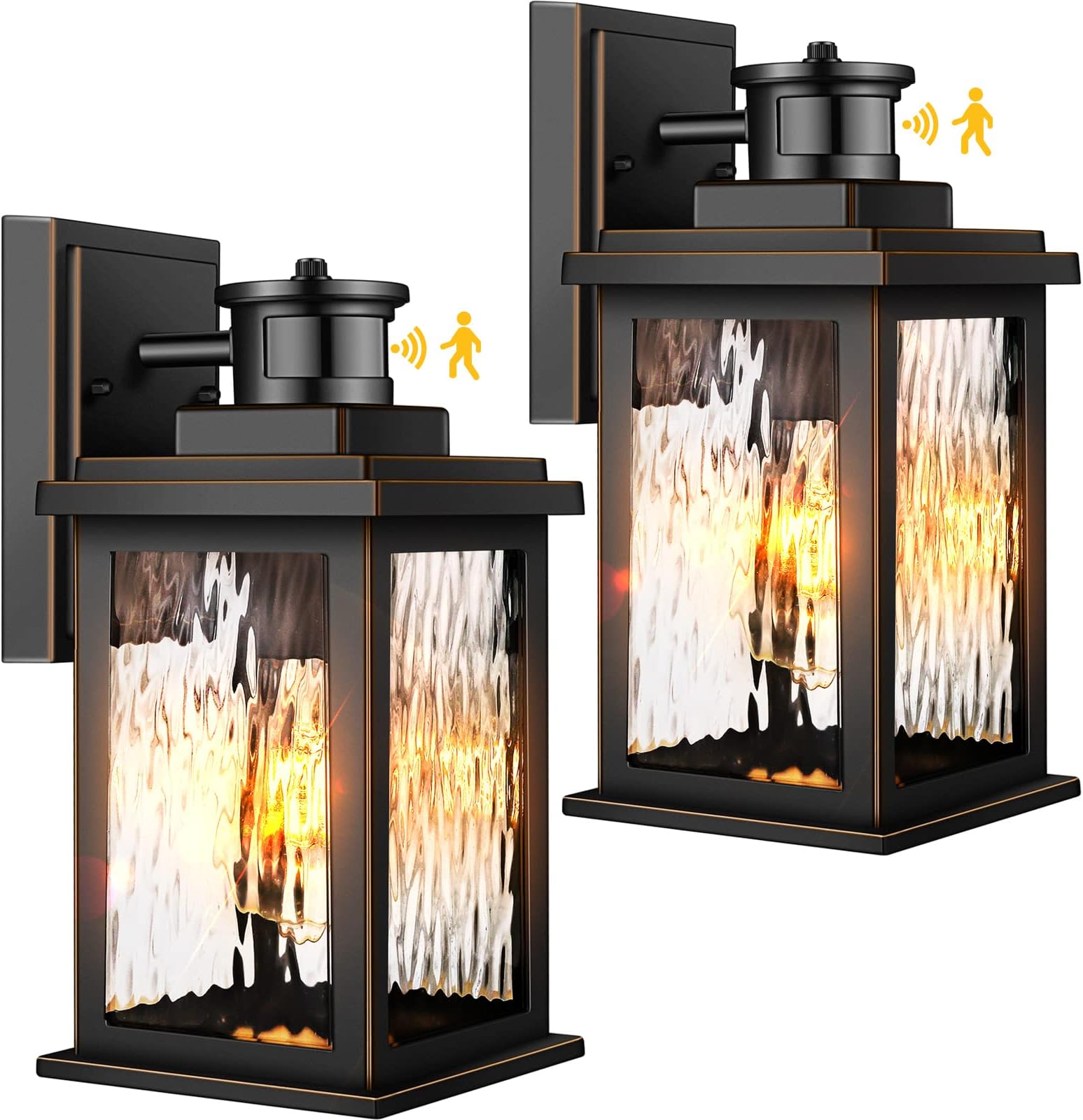 Porch Light with Security Camera Built in Dusk to Dawn Outdoor Lighting ...