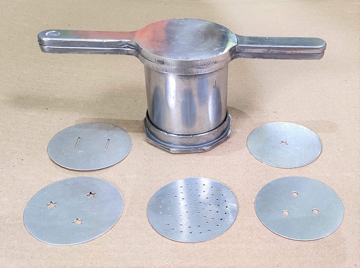 CooPany® Aluminium Muruku Maker/Namkeen Maker/Chakli Murukku Maker ...