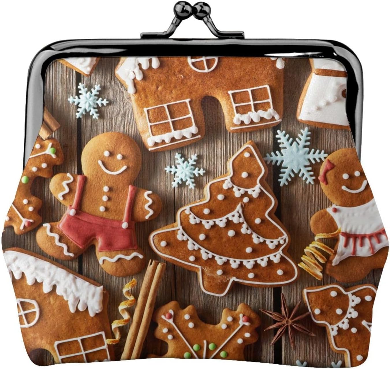 Amazon.com: cute cookies man wallets for women,coin purse for women ...