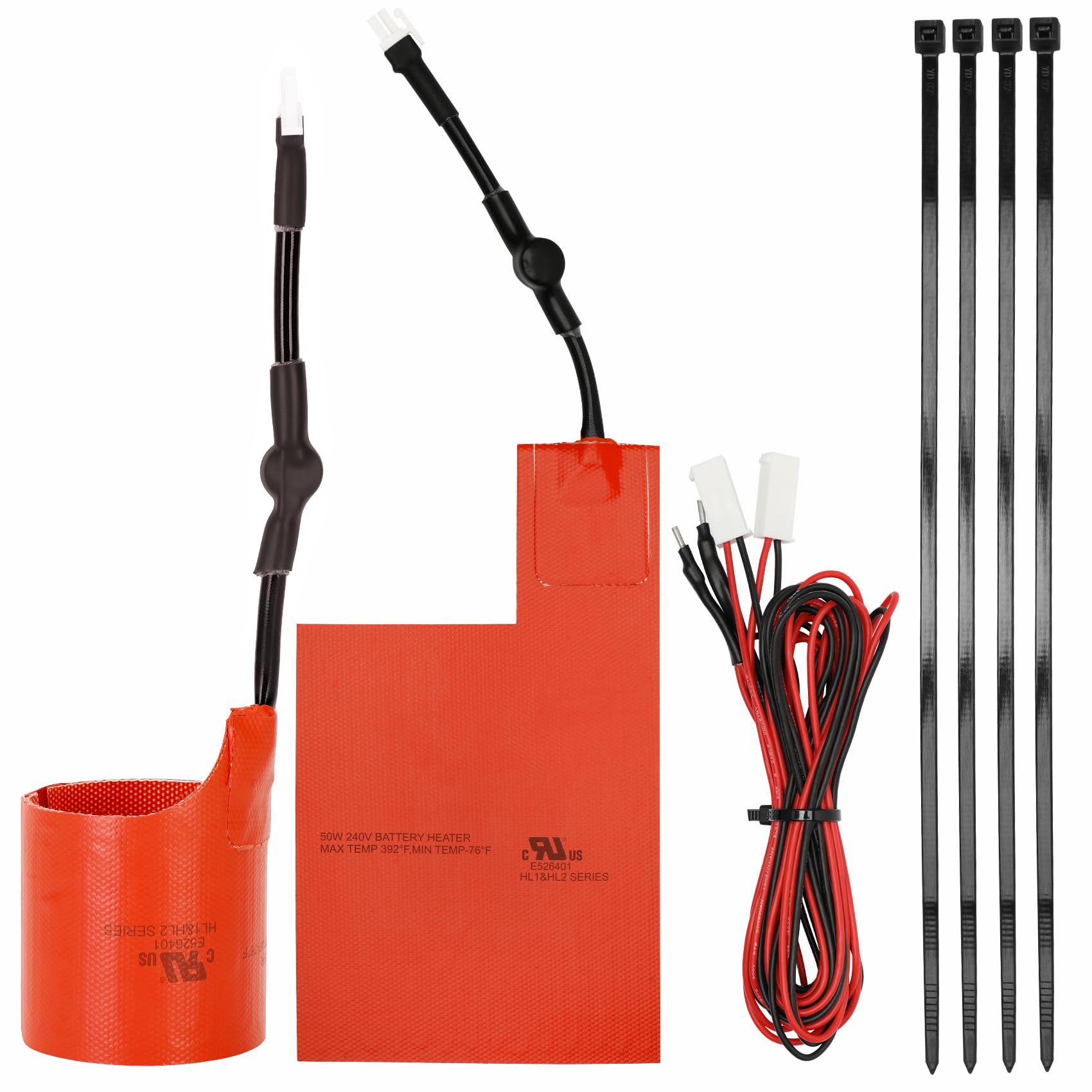 Amazon.com: 7101 Battery Heater Pad & 7102 Oil Heater Kit Compatible ...