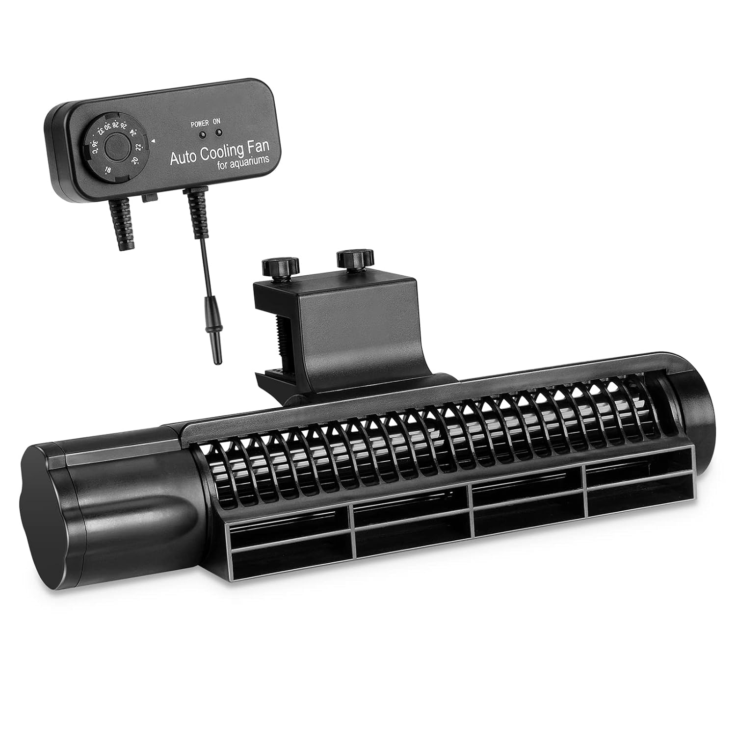 JEREPOND Aquarium Chillers Aquarium Cooling Fan, DC12V Auto Fish Tank ...