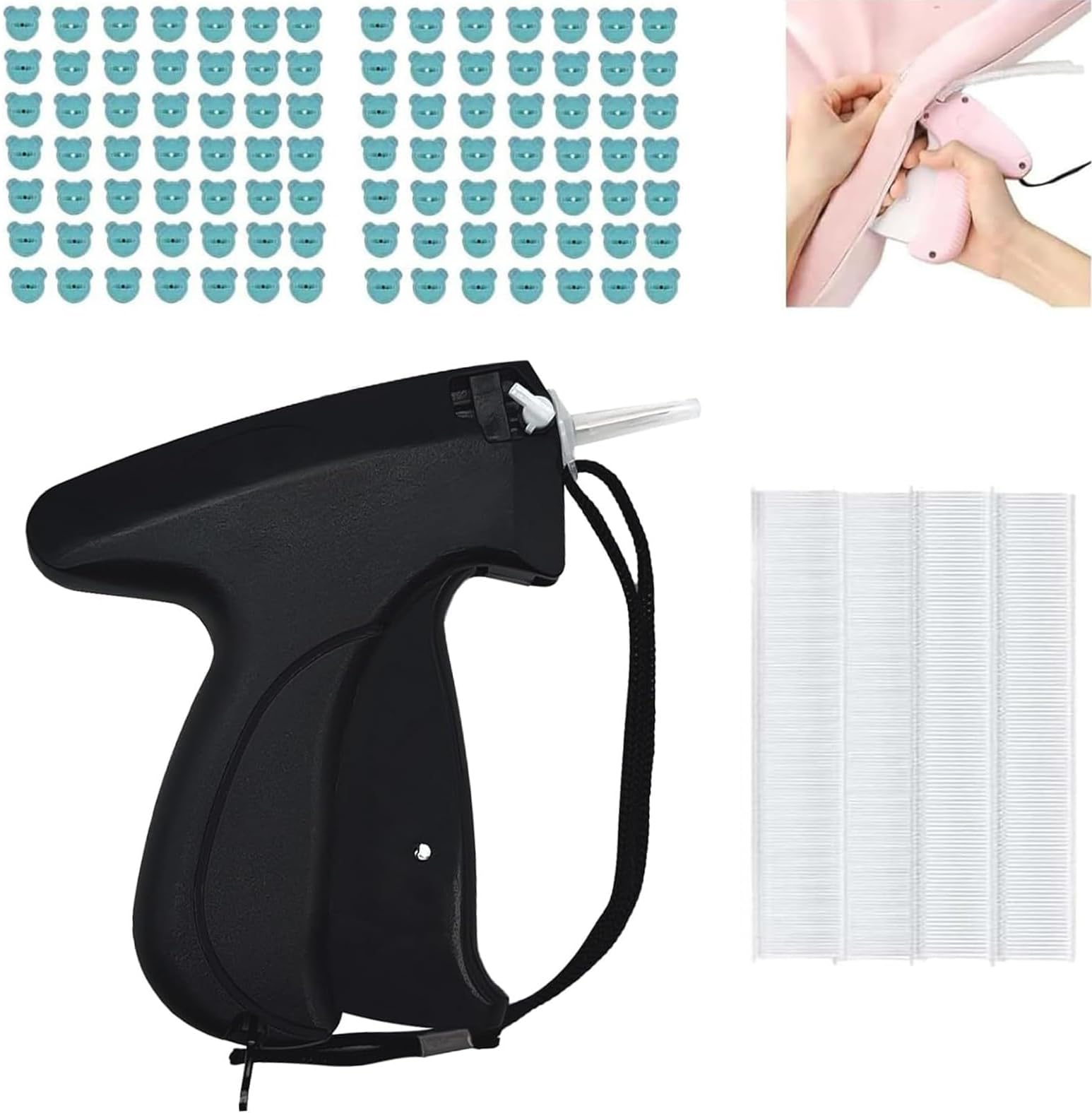 Quick Clothing Fixer, Micro Stitch Gun for Clothes, Mini Sewing Machine ...
