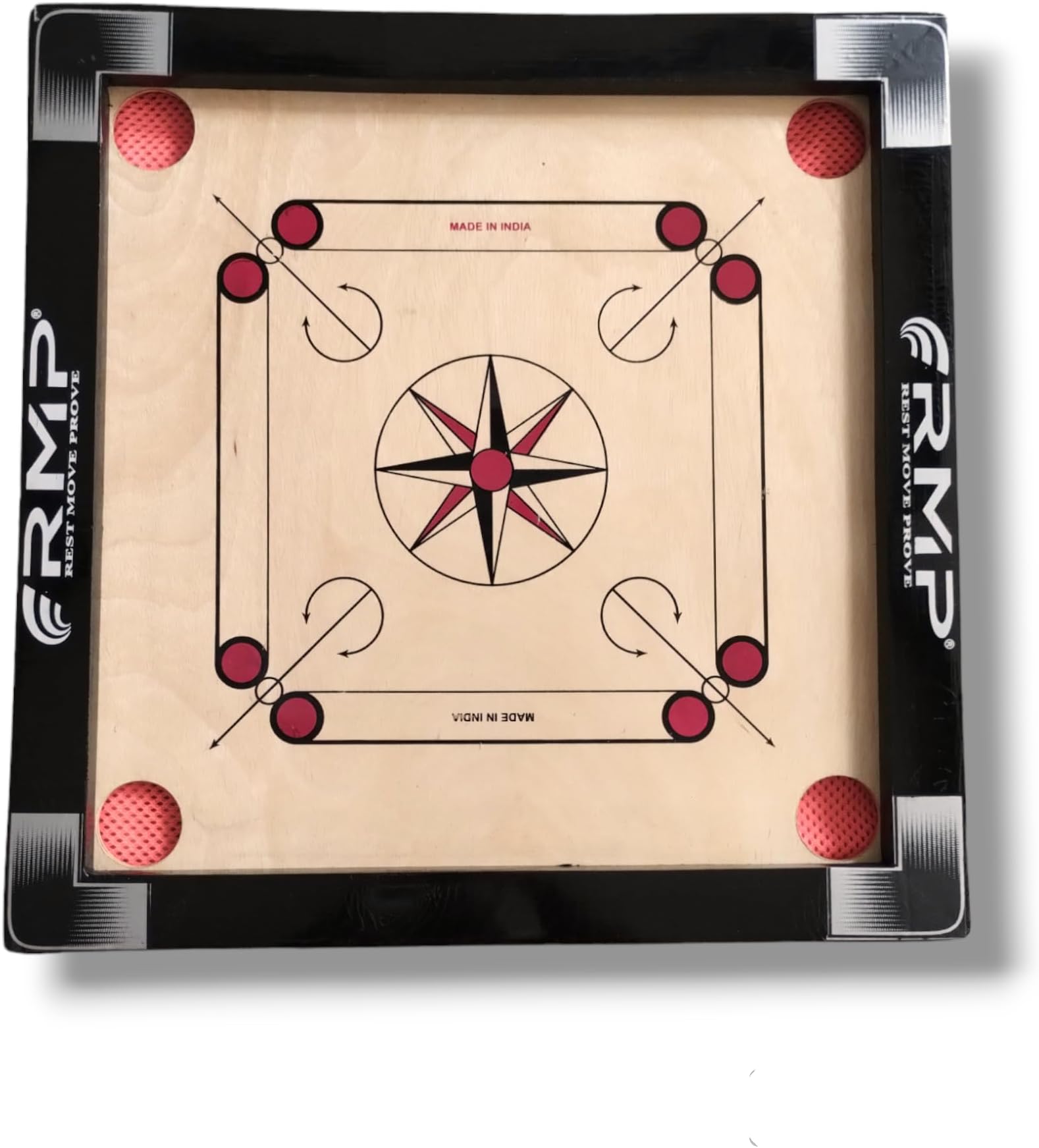 RMP Carrom Board for Kids 20 inches Glossy Finish with Carrom Board ...