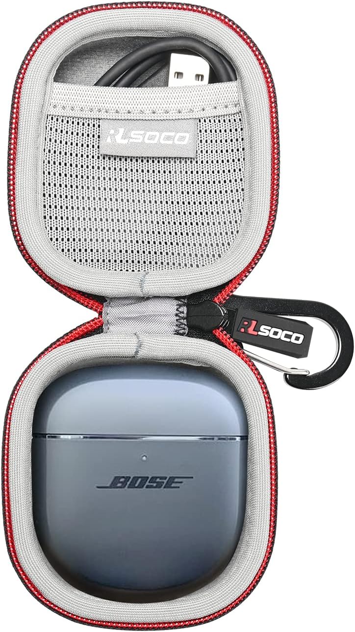 Amazon.com: Bose Wireless Charging Earbud Case Cover, Black : Electronics