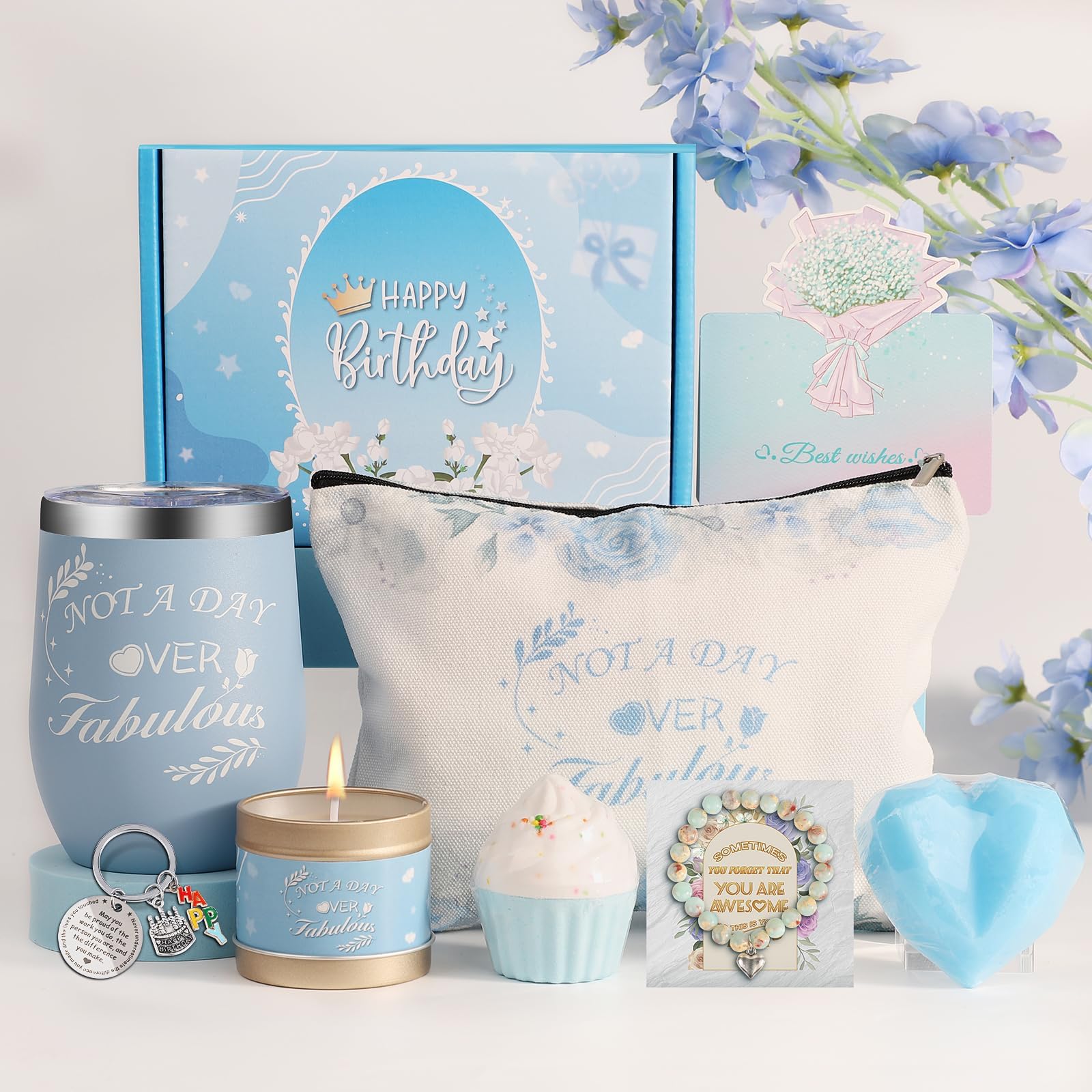 Amazon.com : Gifts for Women,Birthday Gifts for Women,Relaxing Bath Set ...